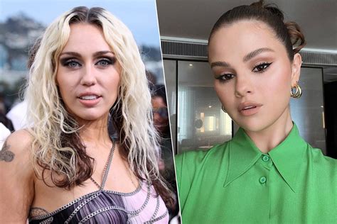 Selena Gomez Drukt Geruchten Over Ruzie Met Miley Cyrus De Kop In
