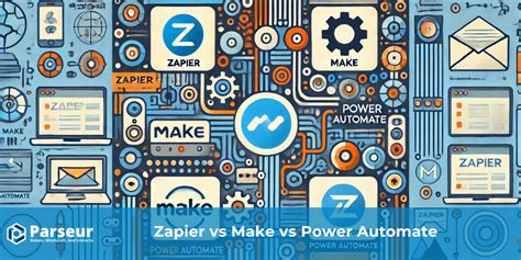 Zapier Vs Make Vs Power Automate 2024 Comparison Parseur®