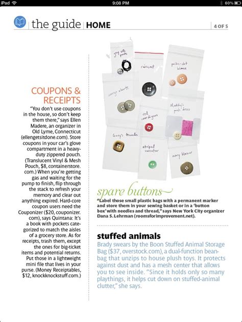 Labeling Button Bags For Clothes