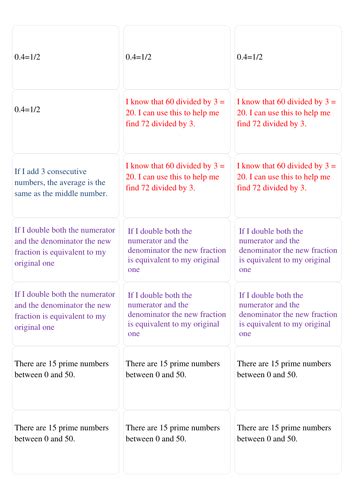 Reasoning More Proving And Disproving Statements Teaching Resources
