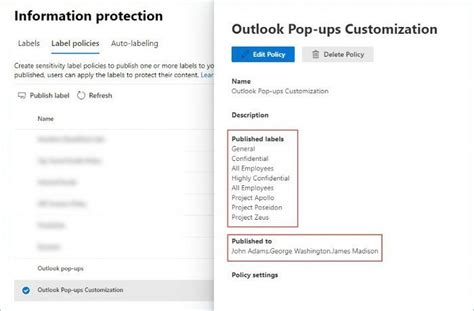 Customizing Outlook Pop Up Messages For The Aip Ul Client Microsoft Community Hub