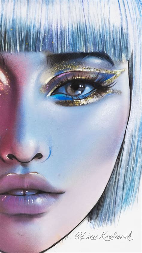 Facechart Face Chart Makeup Art By Liza Kondrevich Artofit