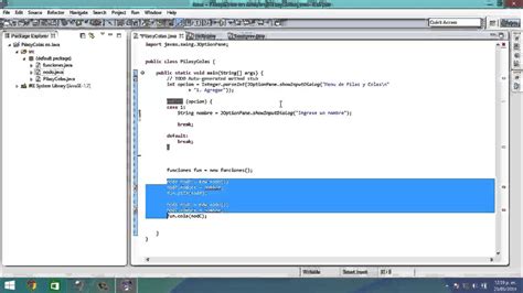 estructura de datos pilas y colas en java youtube