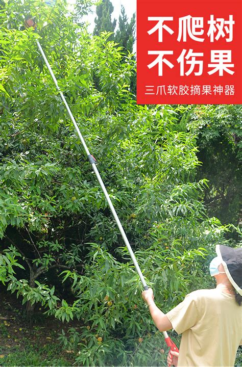 摘苹果工具摘果神器伸缩杆高空爪水果果子桃三爪采摘柿子梨摘果器 阿里巴巴