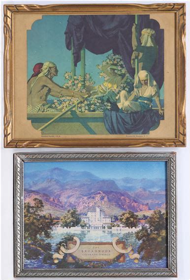 Maxfield Parrish Seven 1930s Examples Of Maxfield Parrish