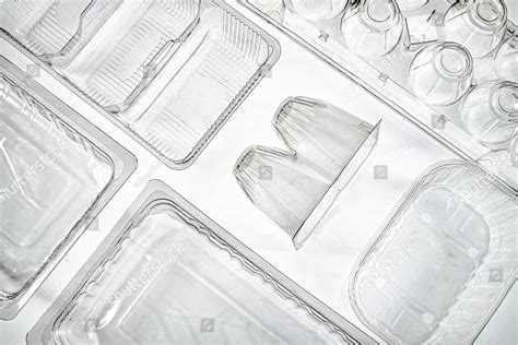 Transplant Containers Of Plastic And Polyurethane Isolated On White