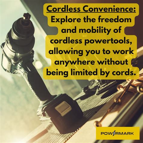 Powermark 🔧 Experience The Freedom Of Cordless