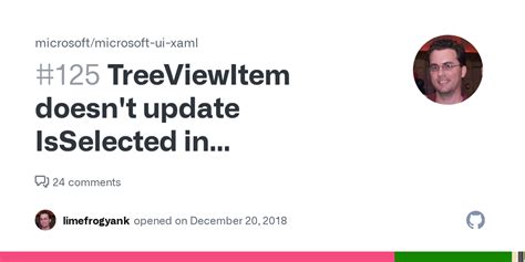 TreeViewItem Doesn T Update IsSelected In SelectionMode Multiple When Clicking On Checkbox Or