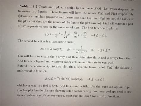 Solved Problem Create And Upload A Script By The Name Of Chegg