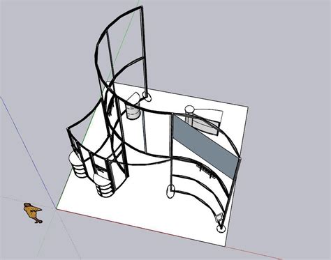 Adding Curved Surface S To Fit This Frame R Sketchup