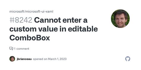 Cannot Enter A Custom Value In Editable Combobox · Issue 8242