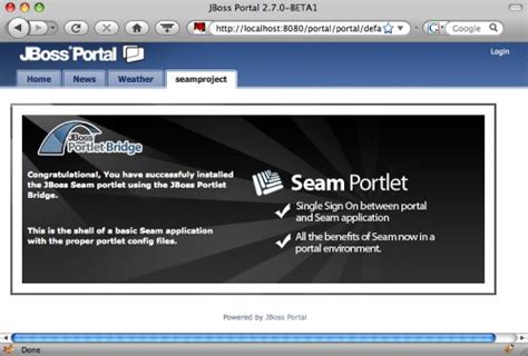Developing Portlets Using Jsf Ajax And Seam Part 3 Of 3 Infoq