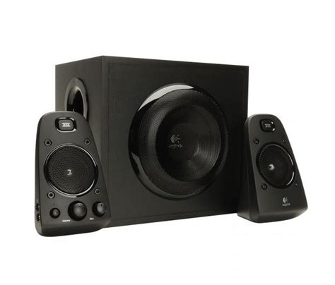 יהב מחשבים בעמ רמקולים למחשב חברת Logitech דגם Z623 Retail Speaker System Thx 400w 2 1 צבע שחור