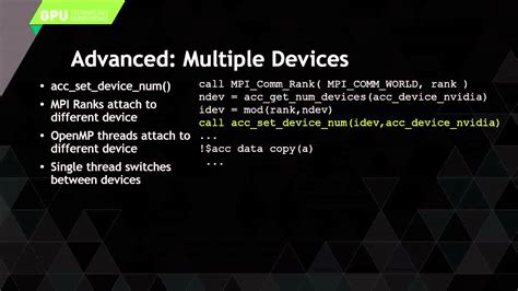 Openacc For Fortran Programmers Youtube