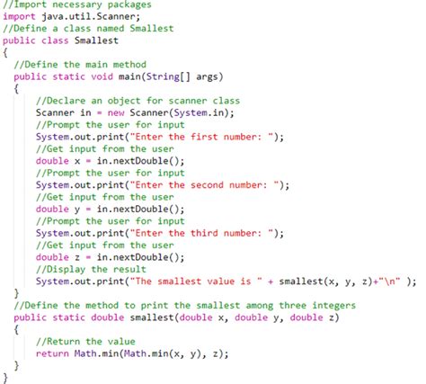 Answered Part B Write A Program Smallest That Bartleby