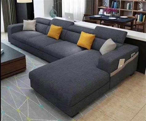 L Shape Sofa Set Model Name Number Glotar Urss07 At Best Price In