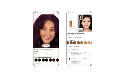 Google Unveils New AR Beauty Tools For Foundation And Hair Dye Shopping Online