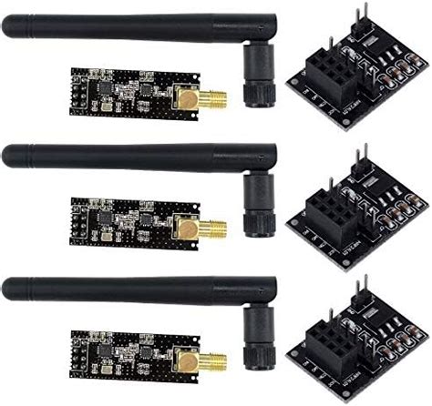 Aideepen PCS NRF L PA LNA RF Transceiver Module With SMA Antenna GHz PCS NRF L Pin