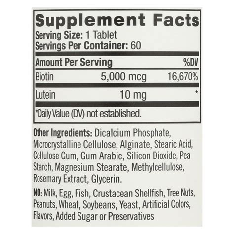 Natrol Biotin - 10000 Mcg - 100 Tablets