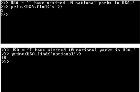 Finding Characters Within String Objects In Python