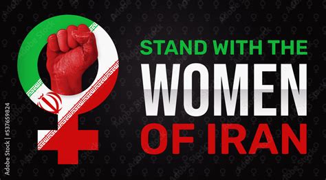 Stand With The Women Of Iran With A Fist And Sign Wallpaper Womens