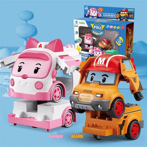Игрушка робот трансформер Robocar Poli - купить с доставкой по выгодным ...