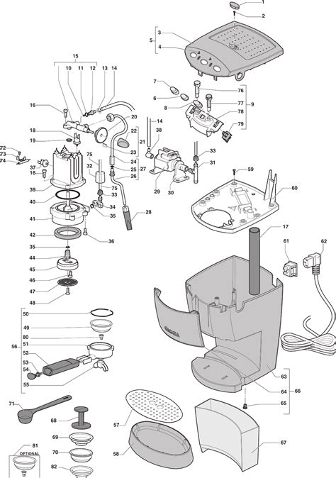 Gaggia Evolution Parts Diagram Espresso Evolutioner015701rev02 User