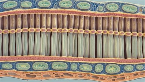 Detailed Microscopy Image Showcasing Biological Tissue Structure Premium Ai Generated Image