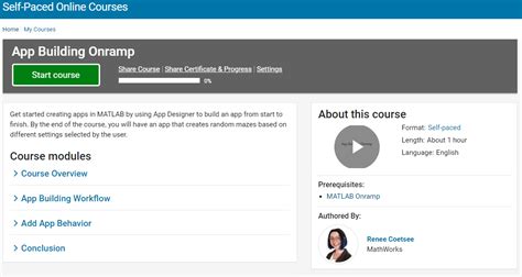 App Building Onramp Launched Rmatlab