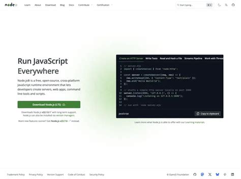 Nodejsdev By Nodejs A Gatsby Template Built At Lightspeed