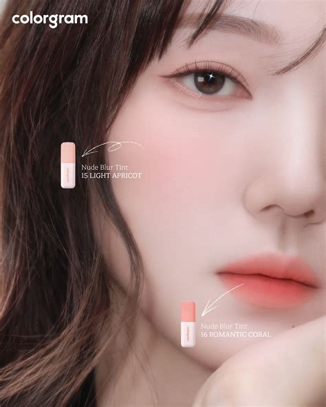 지니 광고 Colorgramofficial 컬러그램 의 뽀용한 첫사랑틴트 누디블러틴트 밀크컬렉션 🥛🤍 컬러그램