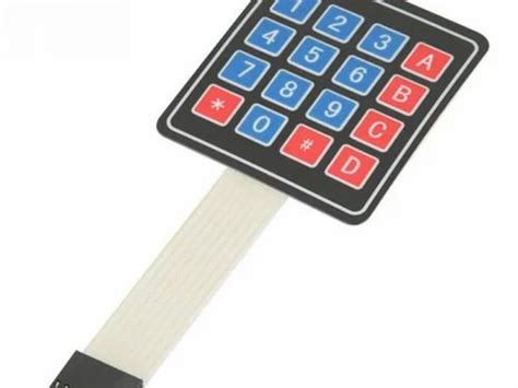 4x4 Matrix Array Key Membrane Keyboard Arduino At Rs 50piece