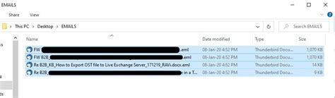 How To Export Thunderbird Emails To PST