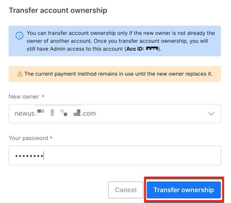 How To Change Account Owner CookieYes