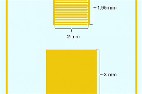 Interdigitated Electrode With Pad 6 Chips Platypus Technologies