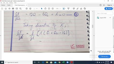 constrained optimization problem profit maximization youtube