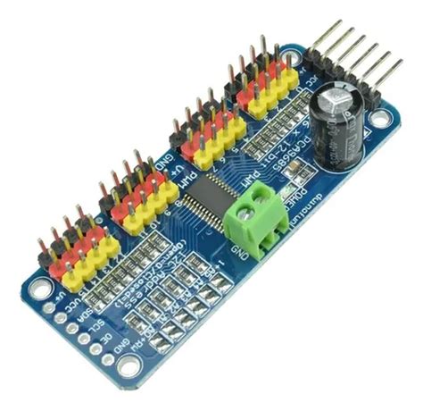 Módulo Controlador De 16 Servos Pca9685 Cuotas Sin Interés