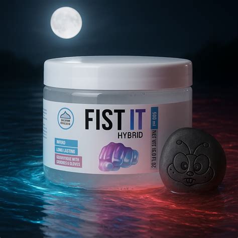 Fist It Hybrid Glide Water And Silicone Lube For Deep Anal Play Happibee