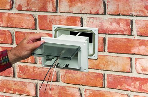 How To Install Electrical Box In Brick Wall At Jamie Spinelli Blog