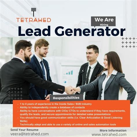 Veerareddy Sabadi On Linkedin Leadgeneration Technology Hiring