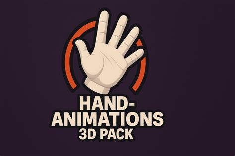 3d 12 Hand Animation Pack Example 3d Animations Unity Asset Store