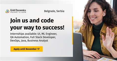 internship in belgrade careers at grid dynamics grid dynamics careers