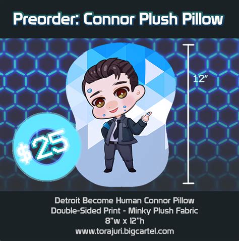 Eroten Eroten Preorder For My Connor Plush Pillows Are