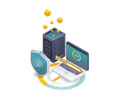 Security Analysis Of Digital Cloud Server Technology 47546679 Vector
