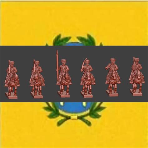 3d Printable Epic Napoleonic Nassau Light Horse 1811 13 By Mc Miniatures