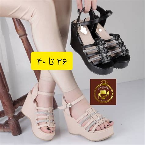 خرید صندل زنانه دخترانه مجلسی دو نگینی لژدار دور مچی رکابدار شاپینو