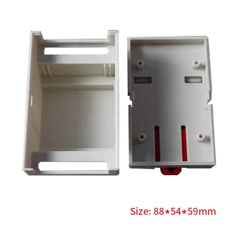 Din Rail Enclosure Plastic Control Box Electronic Enclosure Box 88 54 59mm Buy Din Rail