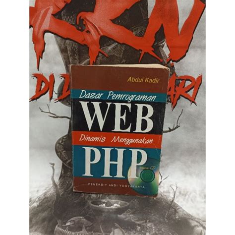 Jual Dasar Pemograman Web Dinamis Menggunakan Php Shopee Indonesia