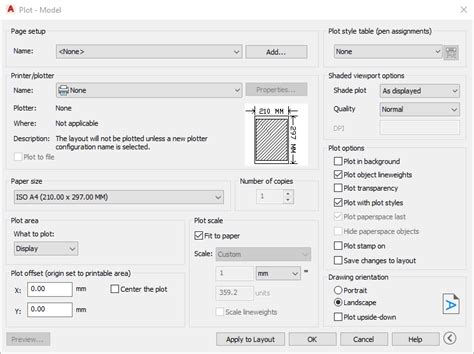 Detail On Plot Model Knowledge Base Autocad Linear