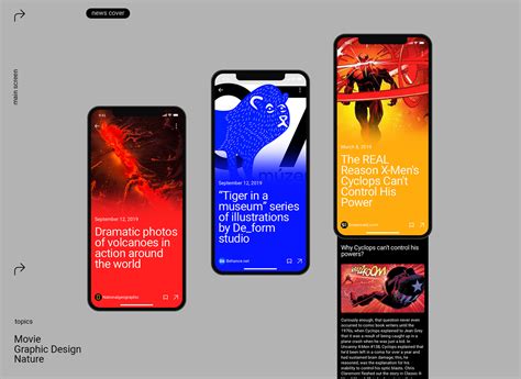 Pulse Ui Kit News Aggregator App Behance